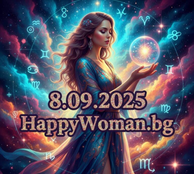 Дневен хороскоп за 8.09.2025 - понеделник – Щастливите жени - HappyWoman.bg